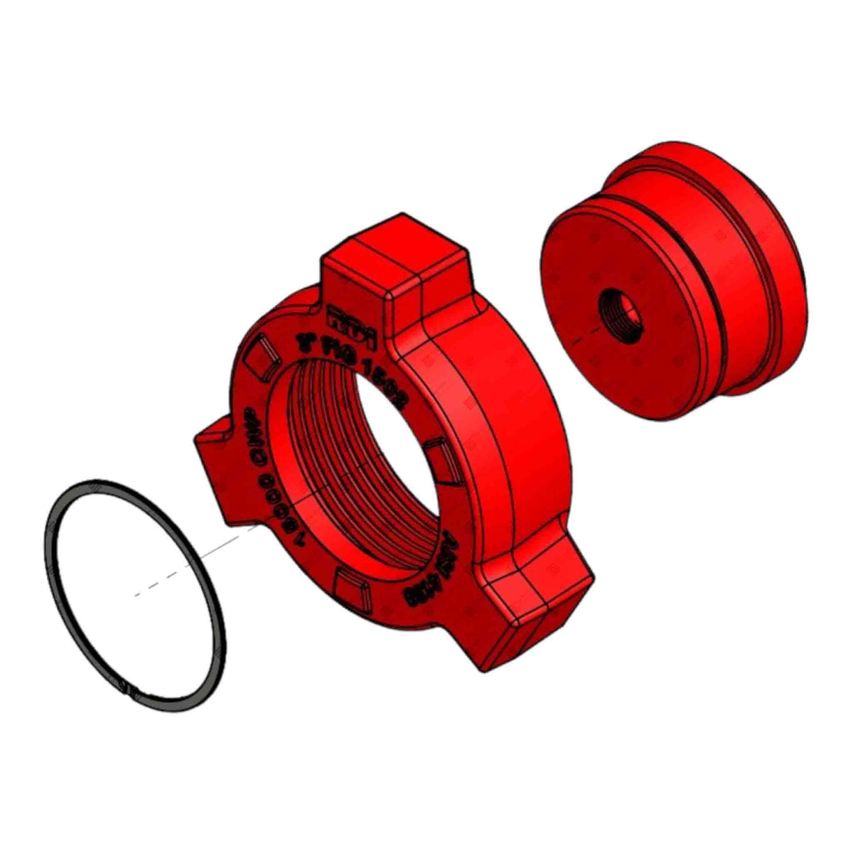 Blanking Cap, 3” 1502 M, Autoclave Tap, 15000 psi, STD Service – Big ...