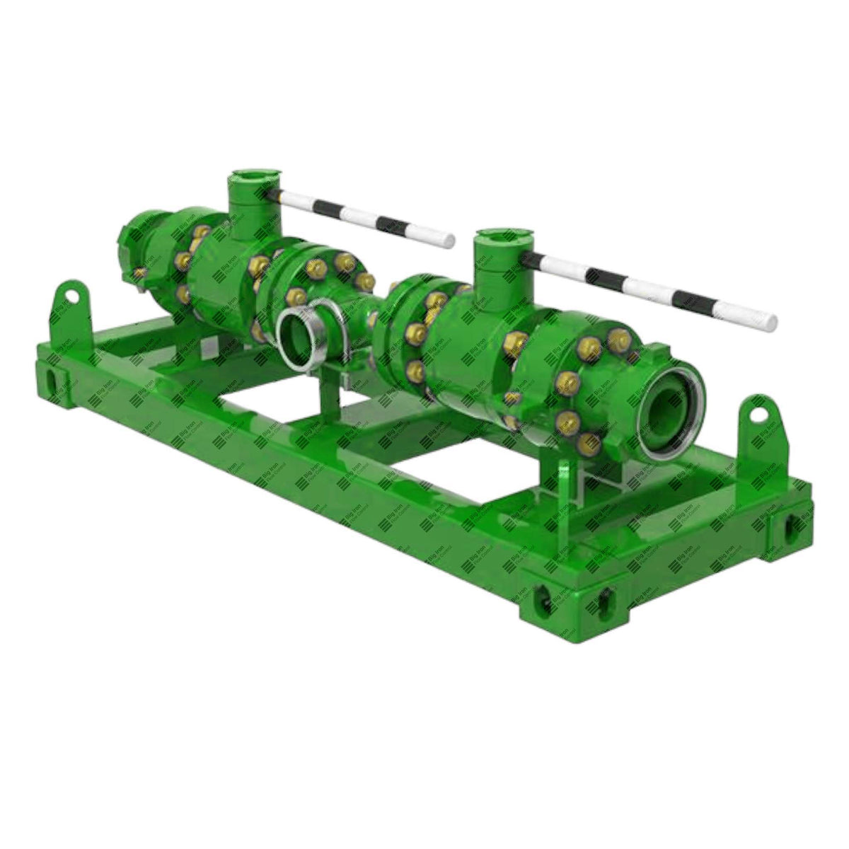 Manifold, Diverter, 2 Way, Ball Valve, 4" 206, 1440 psi, Sour Service ...