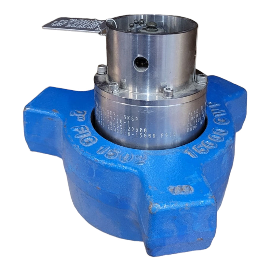 Pressure Transducer, 2" 1502 M, 15000 psi, 6 Pin – Big Iron Flow Control