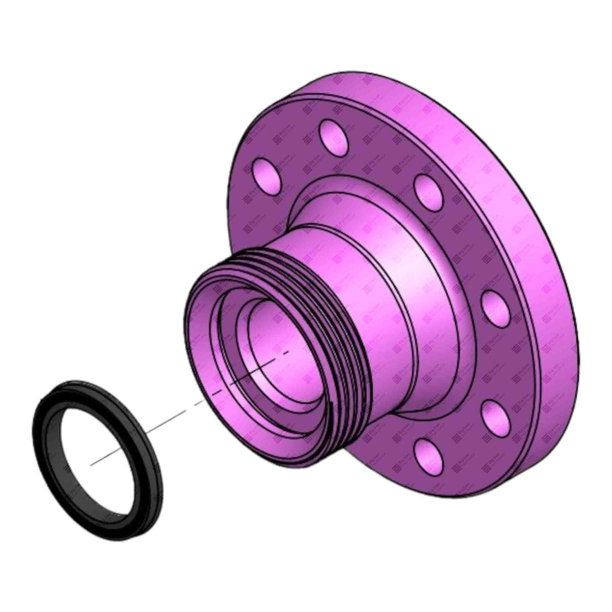 Flange Adapter, 4" 600# RF x 3" 1502 F, 1480 psi, Sour Service – Big ...