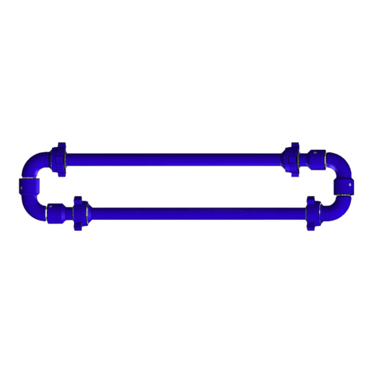 Hose Loop, 2" 1502 FxM, Type LS-15, Style 50, 10 FT, 15000 psi, STD Se ...