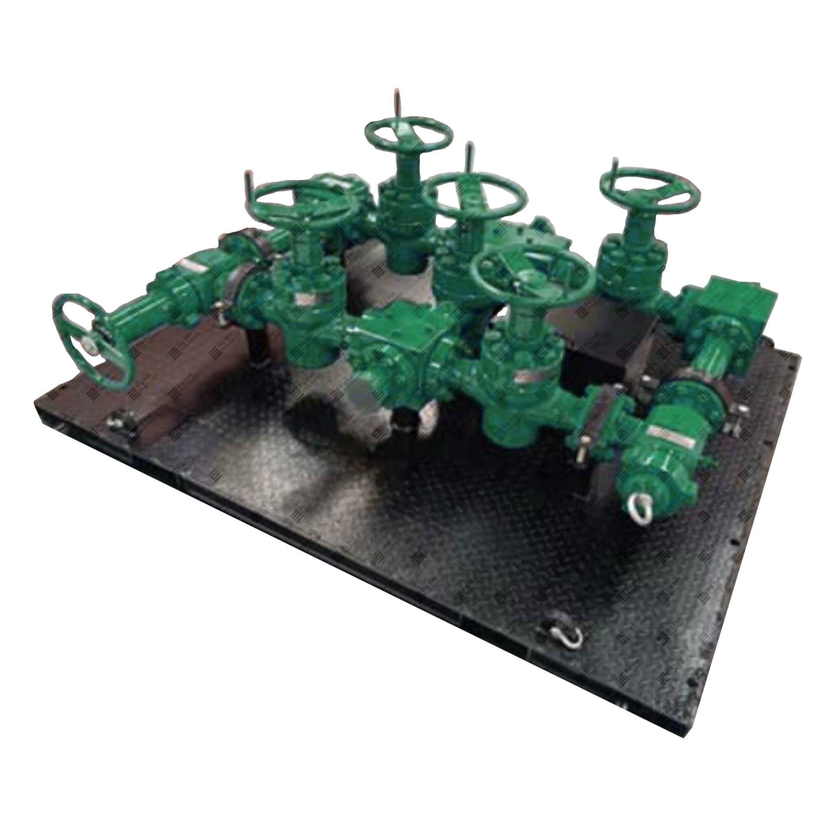 Choke Manifold, 3-1/16" 10M, 3" 1502 FxM, 5x Manual Gate Valve, 1x Adj ...