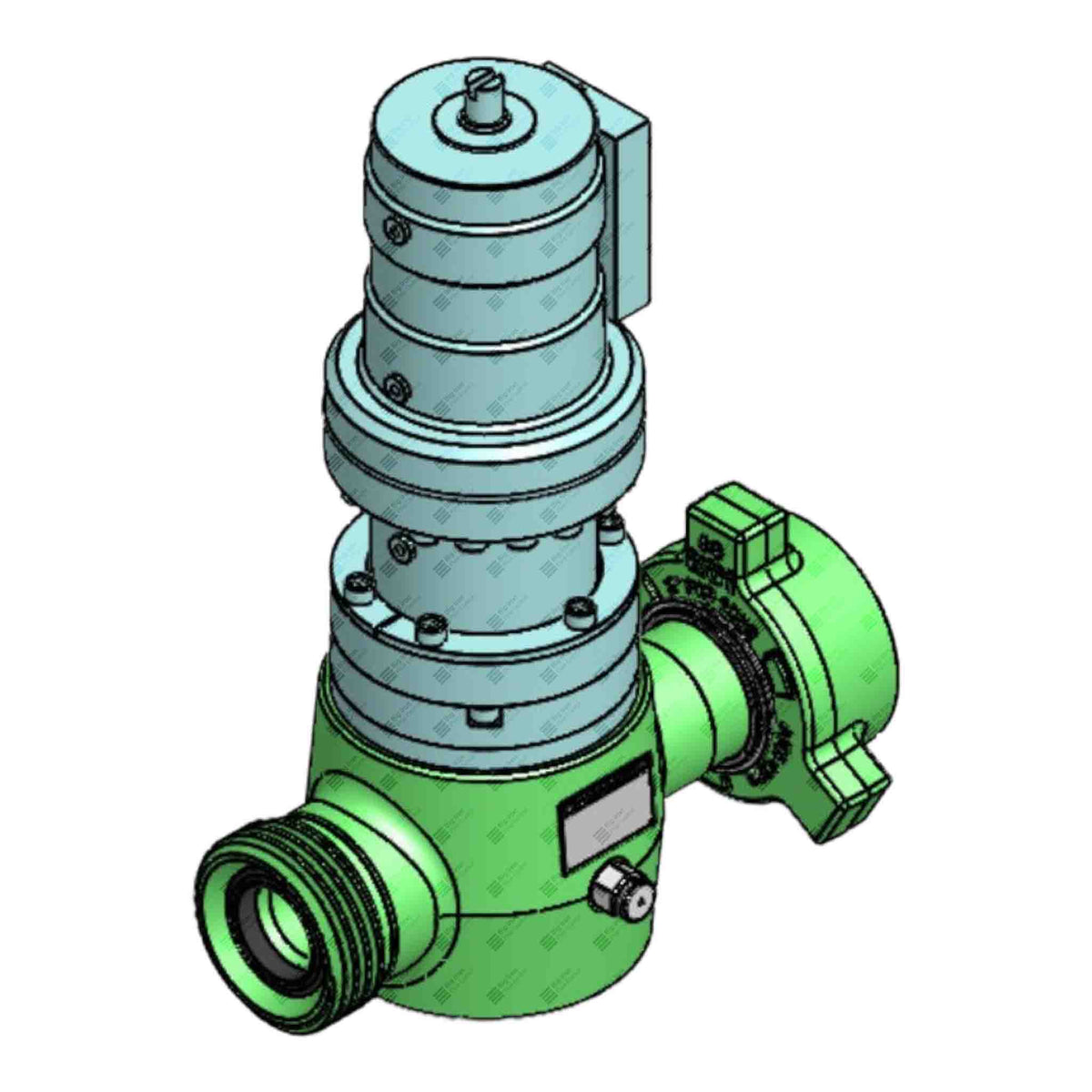 Plug Valve, Hydraulic, TE, 2" 1502 MxF, 10000psi, Sour Service – Big ...
