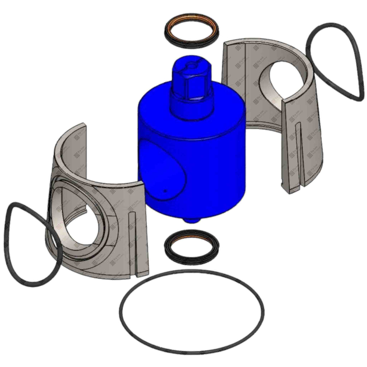 Plug Valve Repair Kit, Major, RDI LT, 3” 1502, STD Service – Big Iron ...