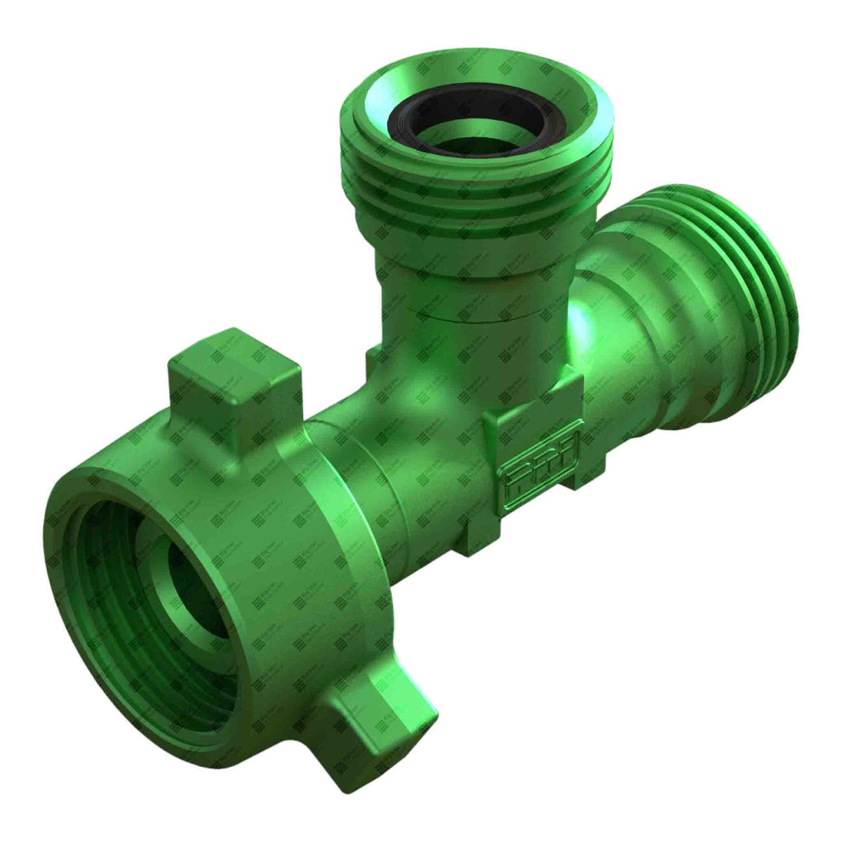 Tee, 2” 1502 MxFxF, 10000 psi, Sour Service – Big Iron Flow Control