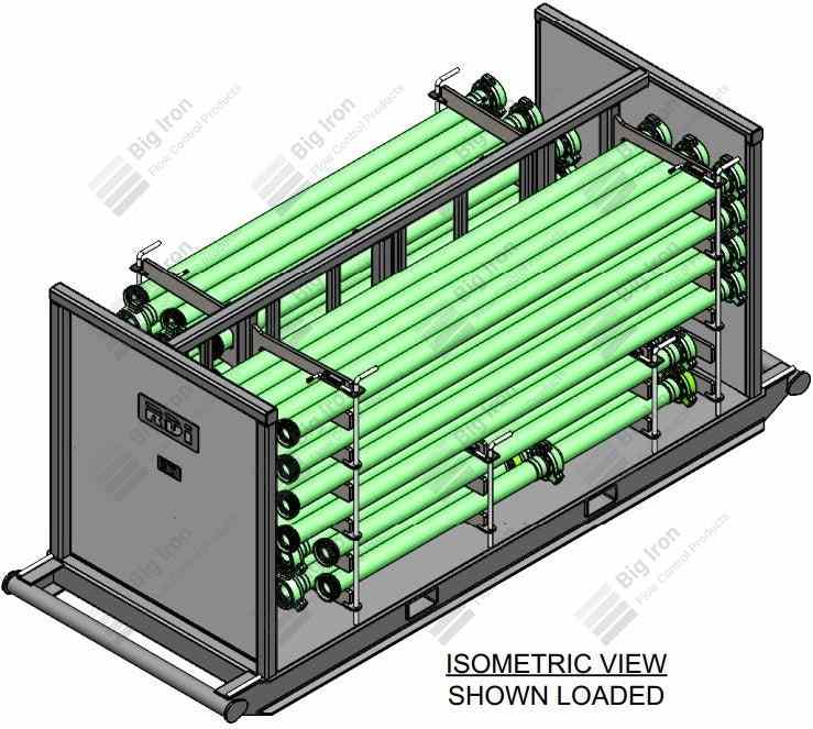 Skid - Pipe Rack - 3 In Fig 1502/602 – Big Iron Flow Control Products